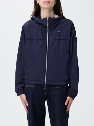 Blauer Jacke Damen Farbe Blau