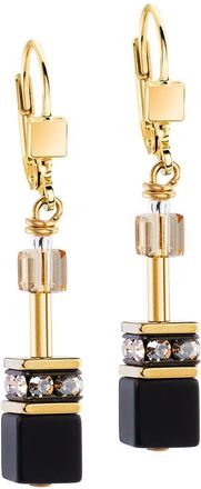 Coeur de Lion Ohrringe - GeoCUBE Ohrringe Onyx - Gr. unisize - in Schwarz - f&uuml;r Damen