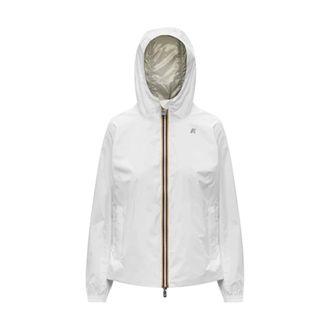 K-Way Lil 2.0 Plus.2 Wendbare Jacke - - Jackets - Damen - Wei&szlig; - S