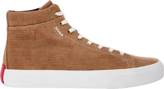 HUGO BOSS Hugo - Dyer Hito Sneaker f&uuml;r Herren, Kord, niedrig geschnitten (Pastell-Braun)
