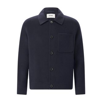 Arma Jur Overshirt - - Shirts - Herren - Blau - 2XL