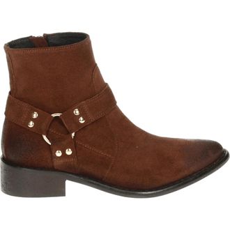 Ca Shott Western Wildleder Stiefel Cognac Farbe - - Shoes - Damen - Braun - 37 EU