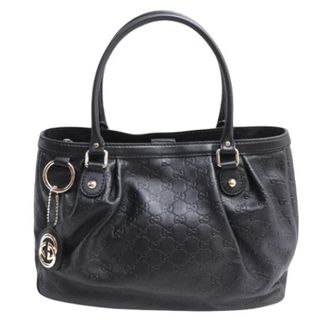 Gucci Sac &agrave; main en cuir Pre-owned - Femme - Pre-owned - Noir - Taille: ONE Size