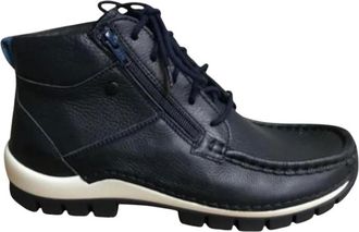 Wolky Boost Lace-up Boot - Femme - Chaussures - Bleu - Taille: 41 EU