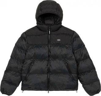 PROPAGANDA Homme, Vestes, Gris, Taille: M Logo Atom Puffer Jacket