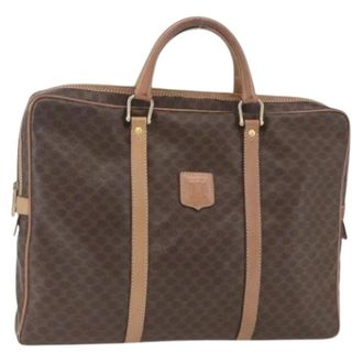 Celine Sac &agrave; main en plastique Pre-owned - Femme - Pre-owned - Brun - Taille: ONE Size