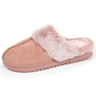 Isotoner Chaussons pantoufles Mules femme su&eacute;fine, chauds, 40 EU, blush