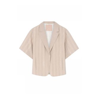 Gustav 2033-Moonlight Blazer - - Jackets - Damen - Beige - 2XL
