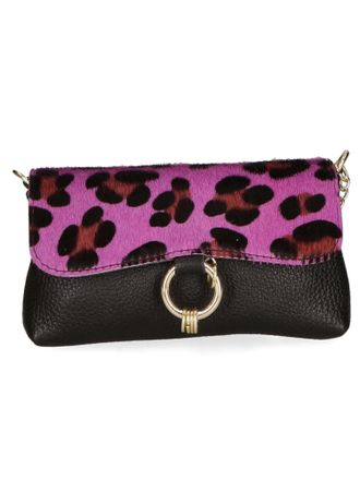 Gave Lux Unterarmtasche Frauen LEOPARD FUCHSIA