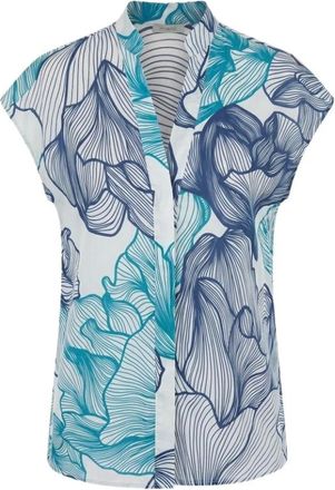 Malo Chemise en coton - Femme - Blouses et Chemises - Multicolore - Taille: 40 FR