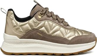 Geox quilted sneakers - Marron