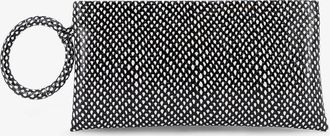 Tom Ford Aura leather clutch bag with snake motif - TOM FORD - gender_Woman