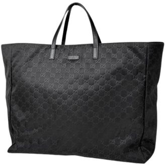 Gucci Sac cabas Pre-owned - Femme - Pre-owned - Noir - Taille: ONE Size