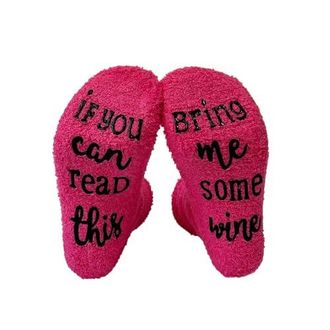 Generic Chaussettes Femme Fantaisie Funny Socks Chaussettes &Agrave; Pois Alphabet Casual En Velours Corail Pour Femmes Id&eacute;ales Pour La Garde-Robe Dautomne Et Dhiver