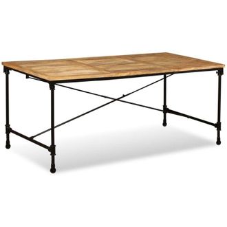 vidaXL Esstisch Massivholz Mango 180 cm vidaXL
