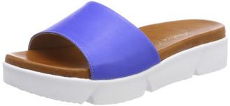 Andrea Conti Damen 1745714 Pantoletten, Blau Royal, 38 EU
