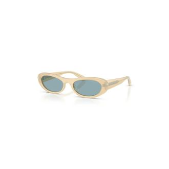 Vogue Eyewear Vogue - Lunettes de soleil ovales - Femme - Accessoires - Beige - Taille: 53 MM