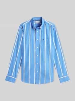 Tommy Hilfiger Regular Fit Freizeithemd aus reiner Baumwolle