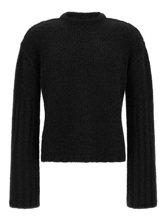 Rick Owens Rundhalspullover - Schwarz