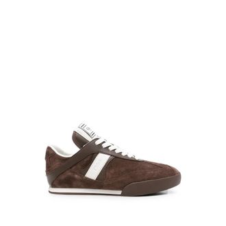 Chlo&eacute; Suede Panelled Sneakers