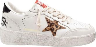 Golden Goose Low-Top Sneaker - Sneakers Ball Star 2 In White Leather - Gr. 35 (EU) - in Wei&szlig; - f&uuml;r Damen