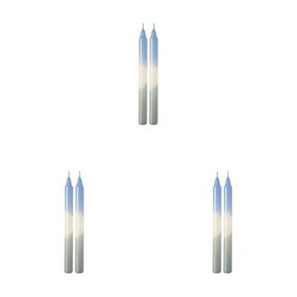 like. by Villeroy & Boch Like Home Stabkerze Ice & Sage, 2x23 cm, 2 St&uuml;ck, bunt (Packung mit 3)