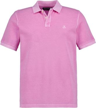 Marc O'Polo Herren Polo-Shirt rosa Baumwoll-Piqu&eacute;
