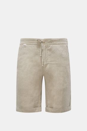04651/ Herren - Leinen-Bermudas Linen Bermuda sand