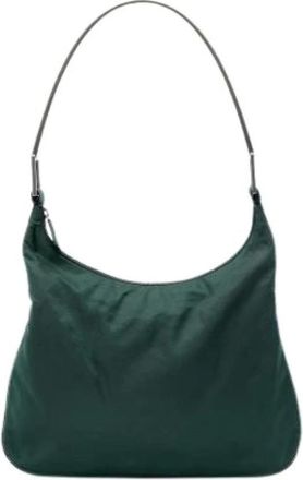 Prada Sac bandouli&egrave;re vintage Pre-owned - Femme - Pre-owned - Vert - Taille: ONE Size