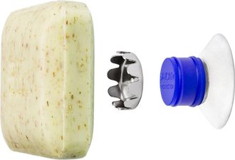 Savont Protector SMART Seifenhalter speziell für Haarseifen, Shampooseifen, Magnetseifenhalter (Blau)