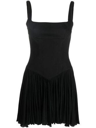 Giovanni Bedin robe corset &agrave; coupe courte - Noir