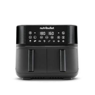 NutriBullet Air Fryer Double Bac 8L, friteuse sans huile 2850W, friteuse &agrave; air chaud avec 8 modes de cuisson, et &eacute;galement cuire, frire, griller tous vos aliments