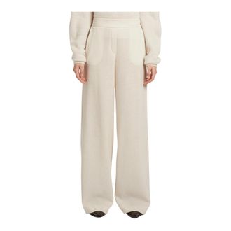 Marella Wide Hosen - - Trousers - Damen - Beige - S