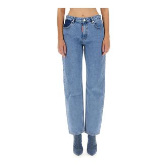 Moschino Femme, Jeans, Bleu, Taille: W25 Jeans droits