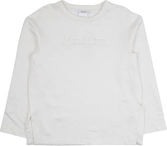 Max Mara Femme, Sweatshirts et sweats &agrave; capuche, Blanc, Taille: 38 FR Berma SweaT-shirt