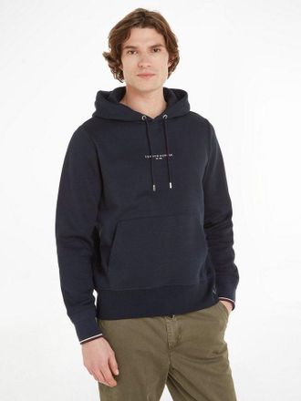 Tommy Hilfiger Hoodie TOMMY LOGO TIPPED HOODY Tommy-Tape innen am Ausschnitt, Flag-Stickerei am &Auml;rmel