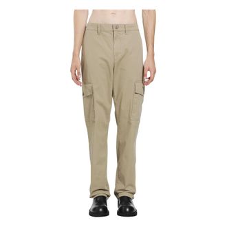 Burberry Cargo-Hose aus Baumwolltwill - - Trousers - Herren - Beige - L