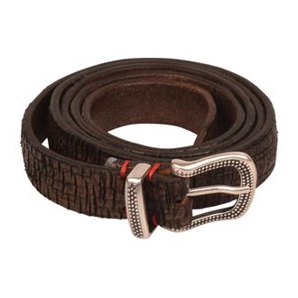 Eleventy Lederg&uuml;rtel - - Accessories - Herren - Braun - 105 CM
