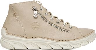 Rieker Schnürschuhe Rieker 55048-60 Beige