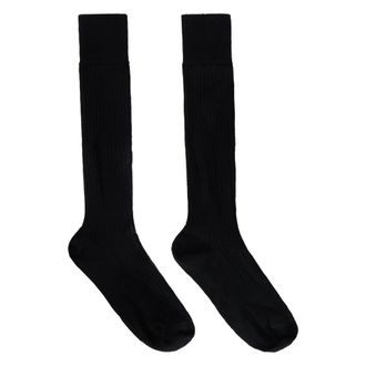 Red Valentino Lange Socken - - Underwear - Damen - Schwarzk - S/M