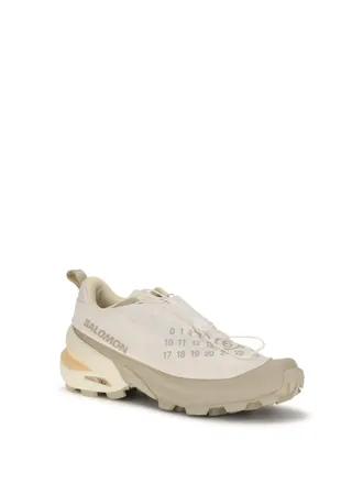 Maison Margiela Mens Mm6 X Salomon Sneakers Vanilla Ice-Eucalyptus-Transparent Yellow Ice/eucalyptus/transparent