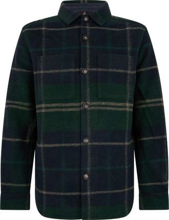 Barbour Woodlane Brushed Check Overshirt - - Shirts - Herren - Mehrfarbig - S