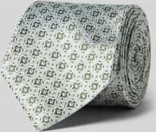 Monti Krawatte aus Seide im Allover-Look (7 cm)