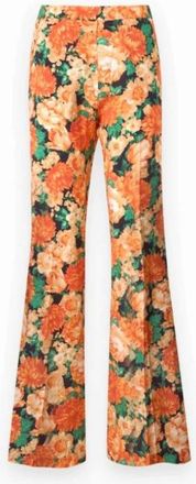 Pinko Pinko, Femme, Pantalons, Multicolore, Taille: 46 FR Wide Pantalons