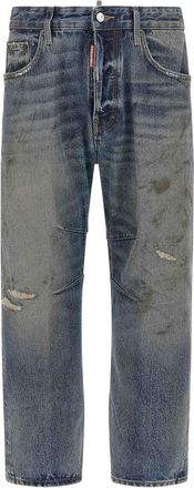 Dsquared2 Straight Leg Jeans - Blau