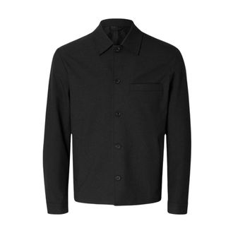 Selected Homme, Vestes, Noir, Taille: 2XL Robert Overshirt