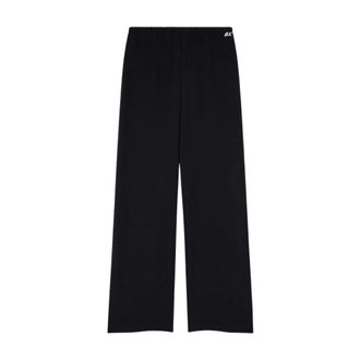 A|X Armani Exchange Femme, Pantalons, Noir, Taille: 36 FR Pantaloni in twill