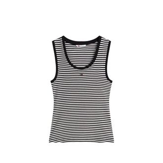 Tommy Hilfiger Top c&ocirc;tel&eacute; en coton