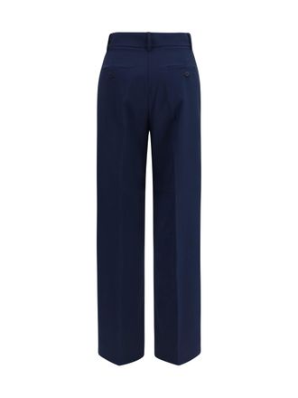 Weekend by Max Mara Womens Stretch Wool Palazzo Trousers Fleece Ovis Aries Knitwear Sweater
