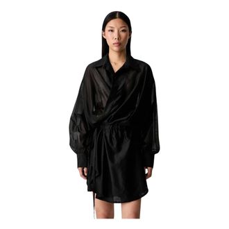 Vicolo Robe portefeuille courte - Femme - Robes - Noir - Taille: 38 FR